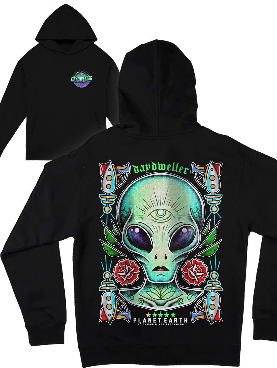 'Alien' Heavyweight Hoodie – Day Dweller